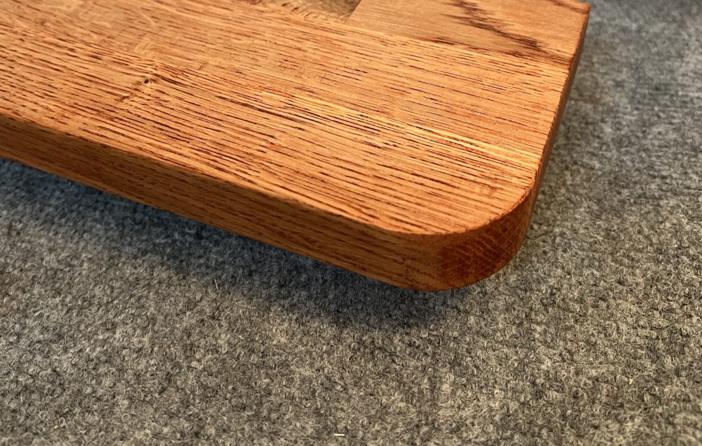 Parapet drewniany wewnętrzny DĄB dębowy personalizowany na wymiar ...
